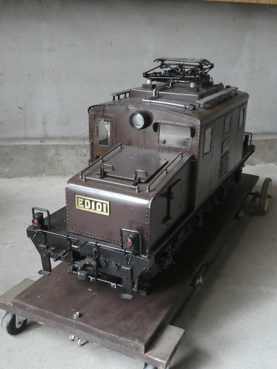買取価格：65,000円 5インチゲージ ED101 電気機関車 | 鉄道模型・鉄道部品の買取なら鉄道本舗
